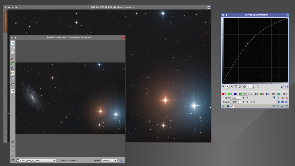 Using The Game Script To Create A Mask In Pixinsight Telescope Live
